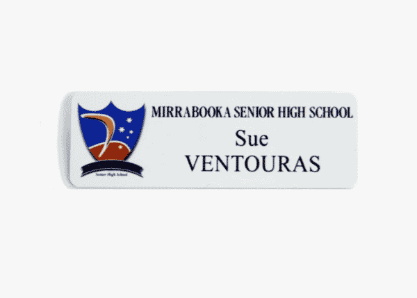 School Name Badges Perth | Sheridan's Badges Perth